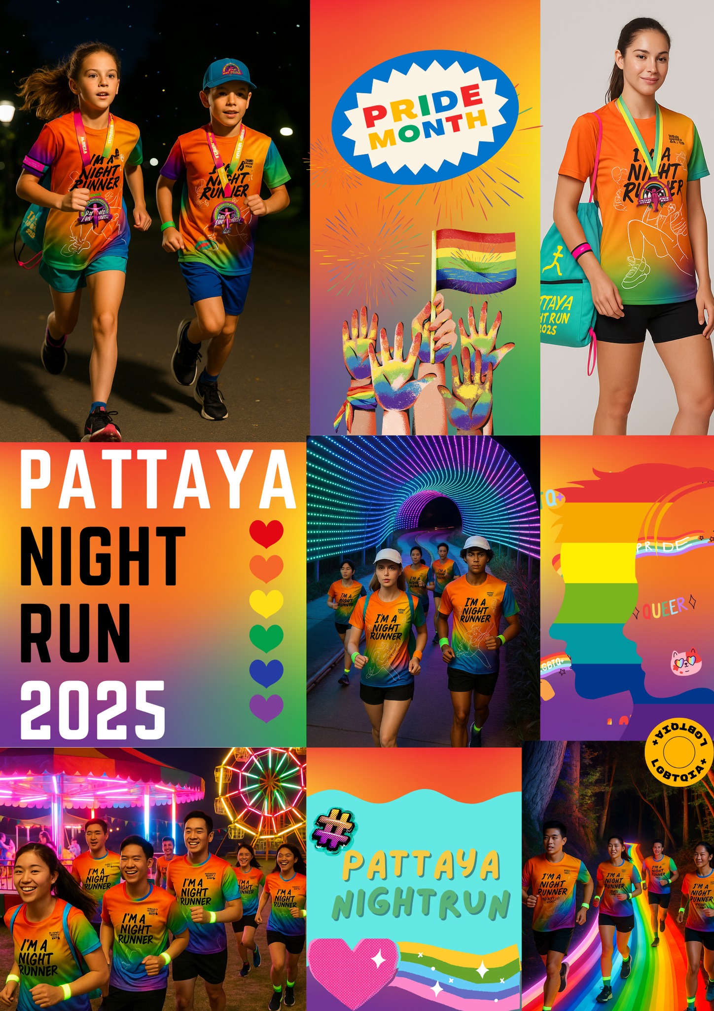พักสบายใกล้ Pattaya Night Run 2025 ที่ Grand Bangsaray